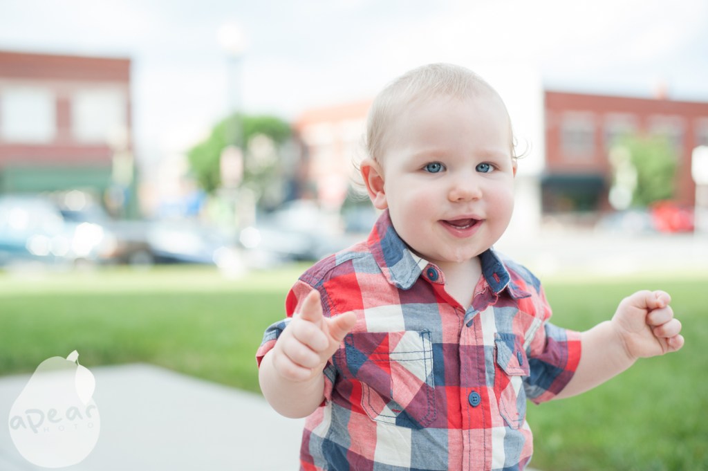 David 1 Year Session| Kansas City Kids Photography – aPear Photography