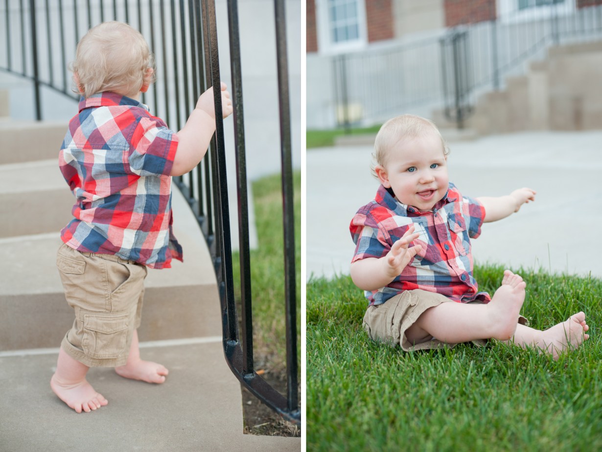 David 1 Year Session| Kansas City Kids Photography – aPear Photography